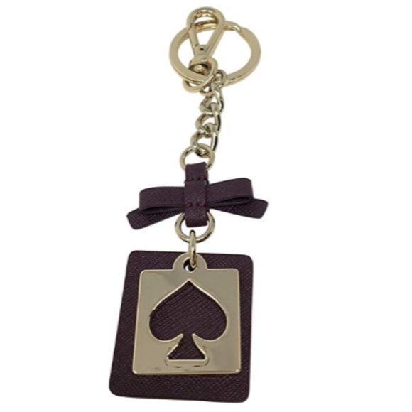 kate spade | Accessories | Kate Spade New York Cut Out Spade Keychain ...